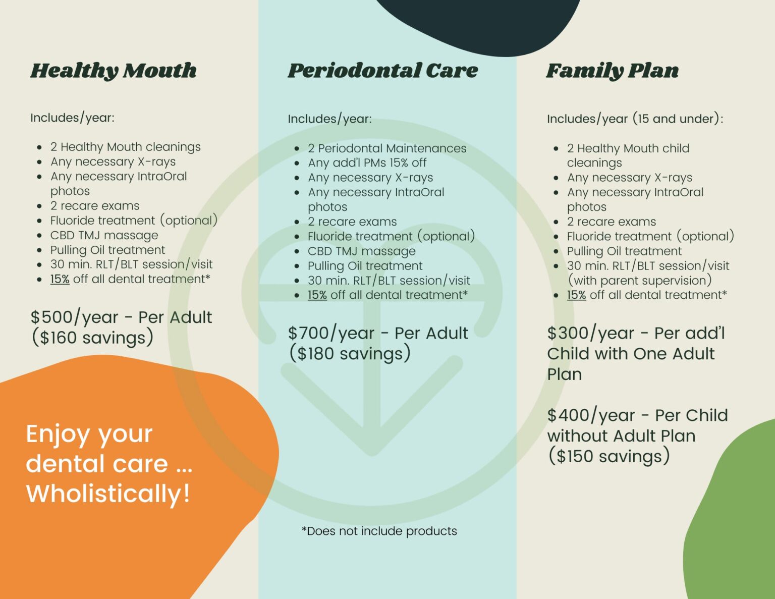 Insurance | Brio Dental